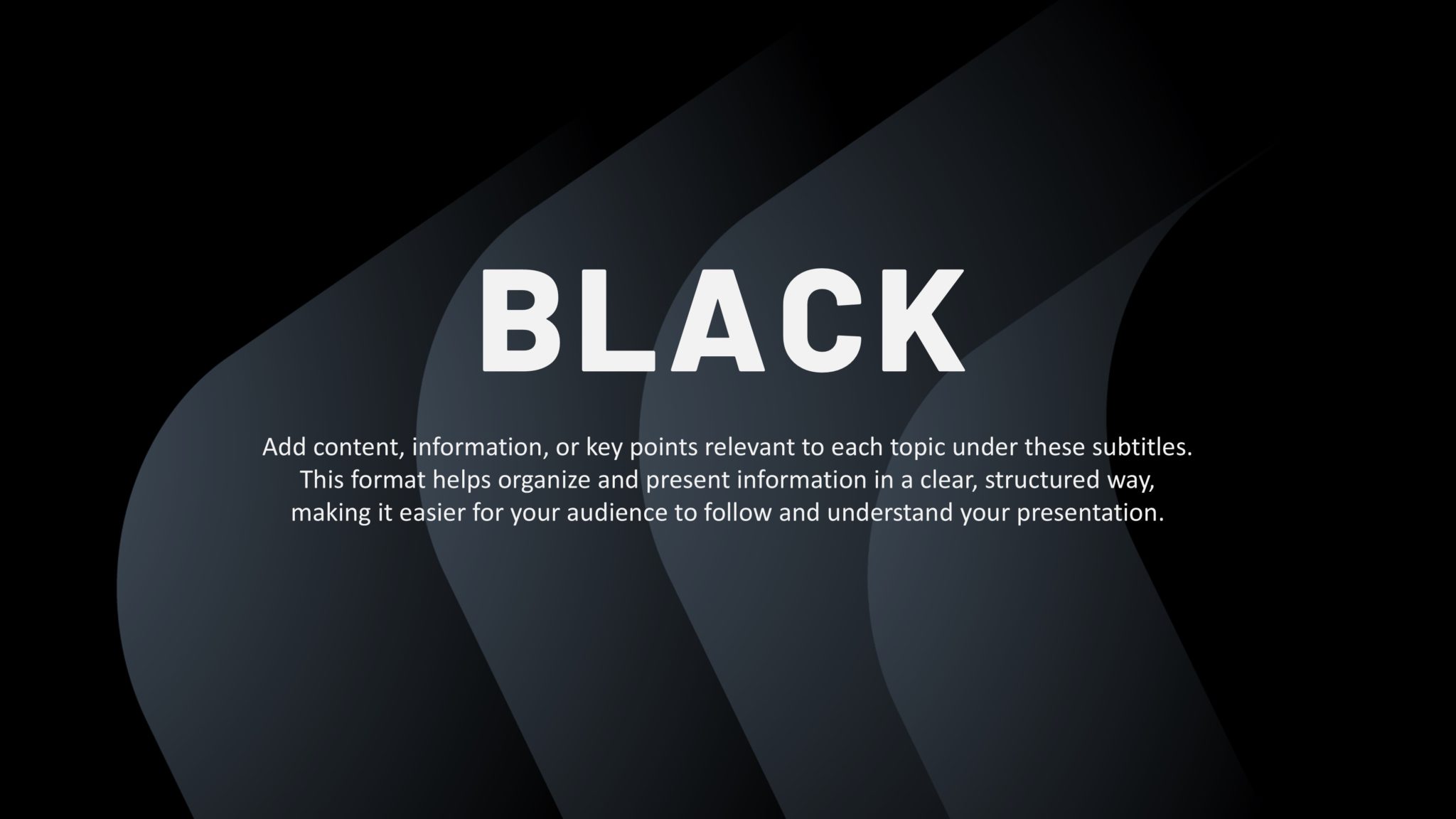 Download Black PowerPoint Templates & Google Slides Themes | SlideUpLift