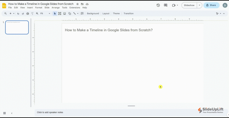 How to Make a Timeline on Google Slides That Tells a Story