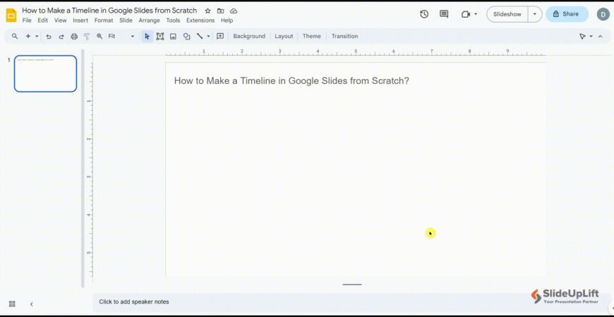 How to Make a Timeline on Google Slides That Tells a Story