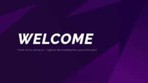 Free Welcome Slide Templates for PowerPoint & Google Slides