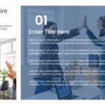 1 Steps Workplace Highlights List PPT Template