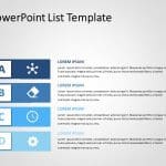 PowerPoint List Template 3 | List PowerPoint Templates | SlideUpLift
