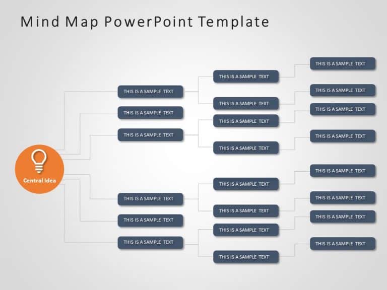 Mind Map PowerPoint Template 2 | Mind Map PowerPoint Templates ...