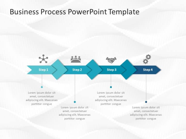 Business Process PowerPoint Template 7 | Process Flow PowerPoint ...
