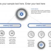Decision Tree Flow Chart 1 PowerPoint Template