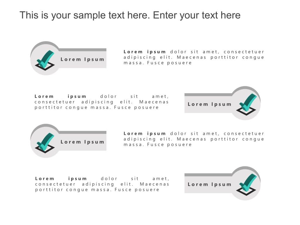 Free Product Checklist PowerPoint Template SlideUpLift