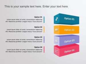 Free 4 Steps Chevron PowerPoint Template | SlideUpLift