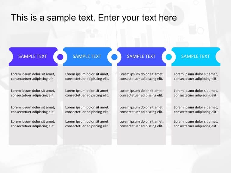 Box List PowerPoint Template 12 | Text And Tables Templates | SlideUpLift