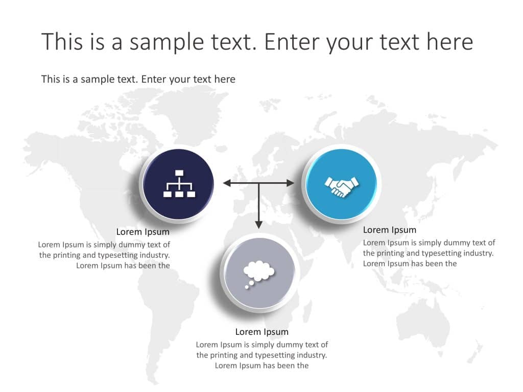 8 Steps Flat Circular Process Diagram Slidemodel