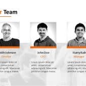 Project Team 3 PowerPoint Template