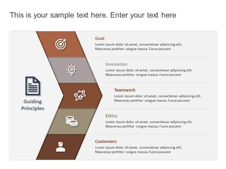 Guiding Principles PowerPoint Template | SlideUpLift