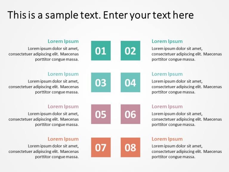 PowerPoint List Template 11 | List PowerPoint Templates | SlideUpLift