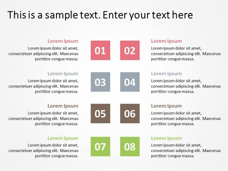 PowerPoint List Template 11 | List PowerPoint Templates | SlideUpLift
