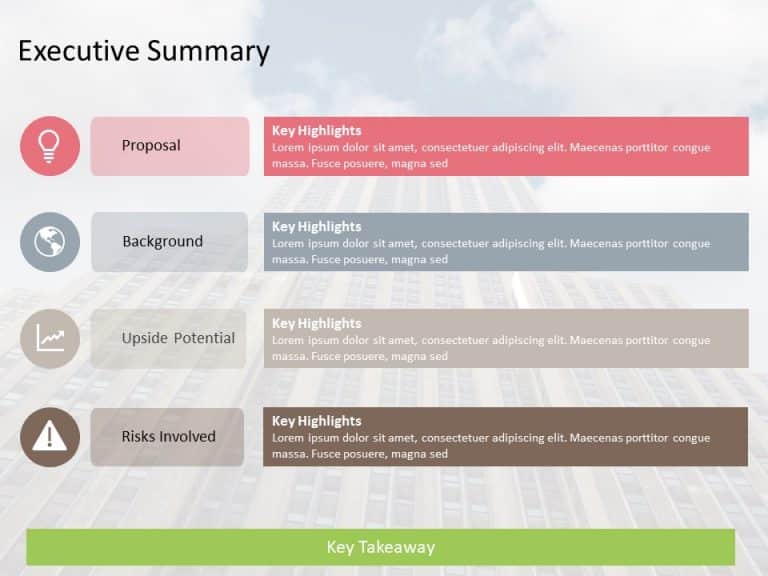 Executive Summary 25 PowerPoint Template | SlideUpLift