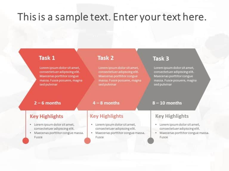 Project Highlights and Timeline 1 PowerPoint Template | SlideUpLift