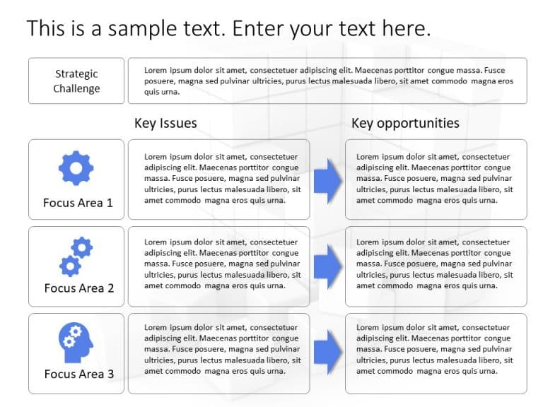 Key Issues And Opportunities 2 PowerPoint Template | SlideUpLift