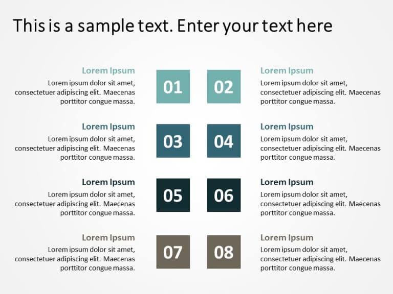 PowerPoint List Template 11 | List PowerPoint Templates | SlideUpLift