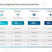 Pricing Table 01 PowerPoint Template | SlideUpLift