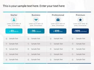 Pricing Model Powerpoint Template | Pricing Templates | SlideUpLift