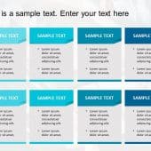 Box List PowerPoint Template 13 | Text And Tables Templates | SlideUpLift