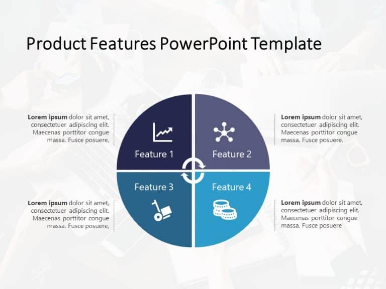 Product Features 6 PowerPoint Template | SlideUpLift