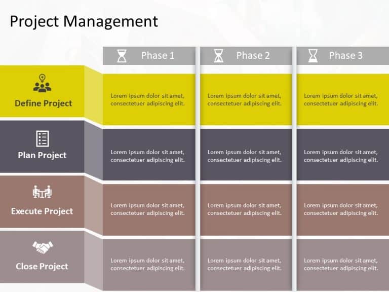 Project Management Powerpoint Template 2 | Project Management ...