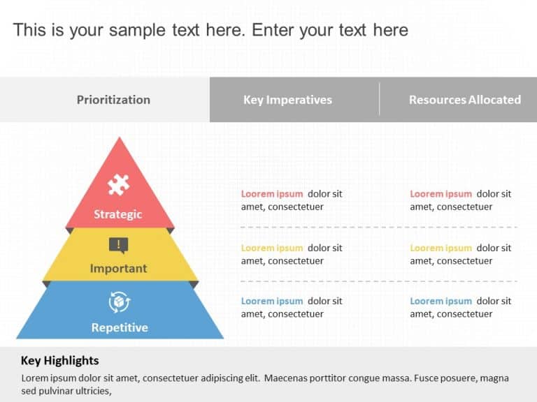 Strategic Resource Allocation PowerPoint Template | SlideUpLift