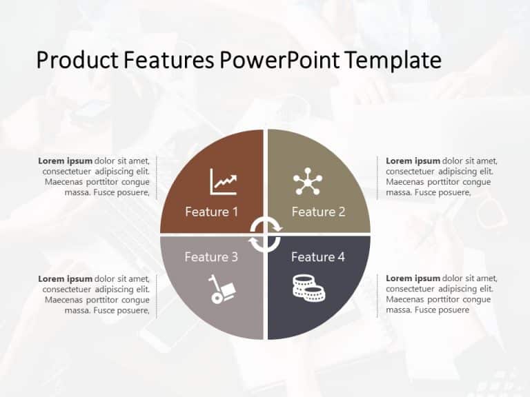 Product Features 6 PowerPoint Template | SlideUpLift