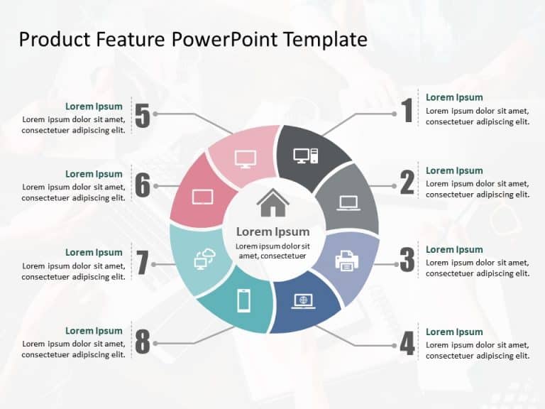 Product Features 8 PowerPoint Template | SlideUpLift