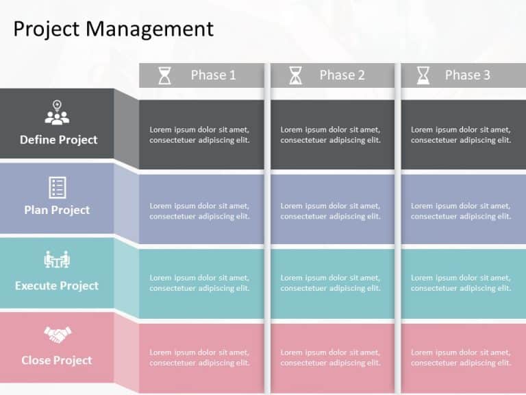 Project Management Powerpoint Template 2 | Project Management ...
