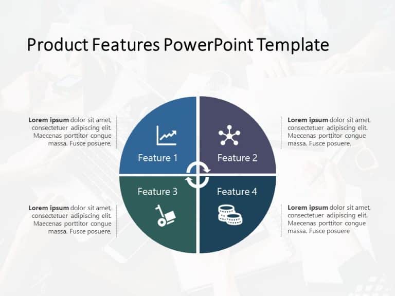 Product Features 6 PowerPoint Template | SlideUpLift