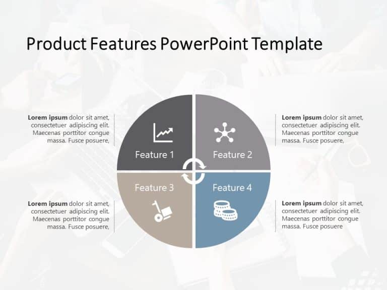 Product Features 6 PowerPoint Template | SlideUpLift