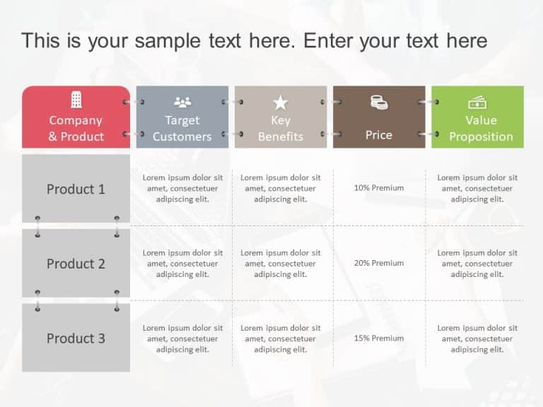 Product Portfolio Detailed Template | Product Roadmap Templates ...