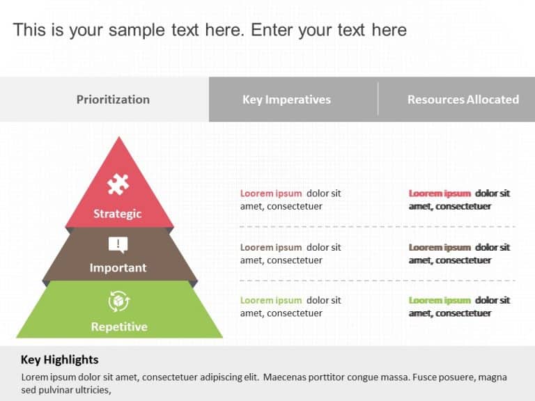 Strategic Resource Allocation PowerPoint Template | SlideUpLift