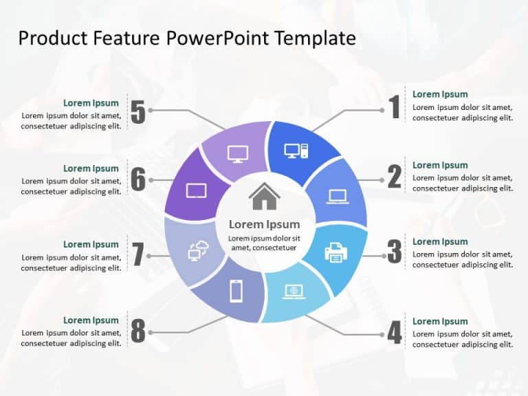 Product Features 8 PowerPoint Template | SlideUpLift