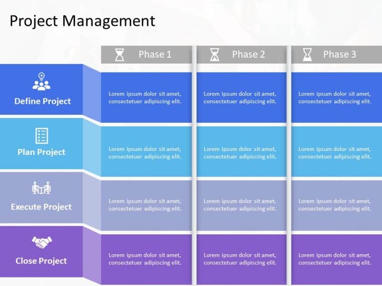 Project Management Powerpoint Template 2 | Project Management ...