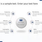 Battery Status Bar PowerPoint Template