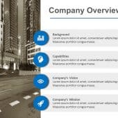 Company Overview Deck PowerPoint Template