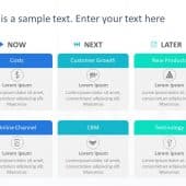 Business Steps 4 Powerpoint Template