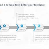 Action Plan 3 Steps PowerPoint Template
