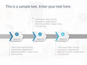 Action Plan 3 Steps PowerPoint Template | SlideUpLift