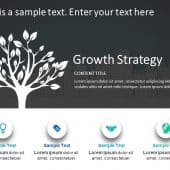 Tree Growth PowerPoint Template