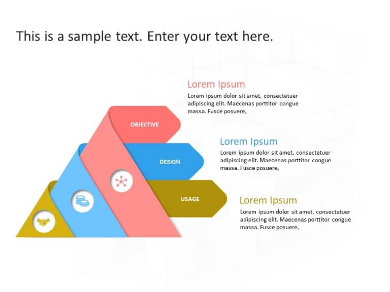 Triangle Business Steps PowerPoint Template | SlideUpLift