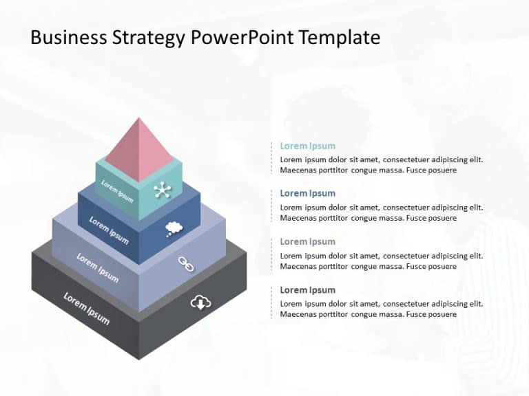 3D Business Strategy PowerPoint Template | Business Strategy Templates ...