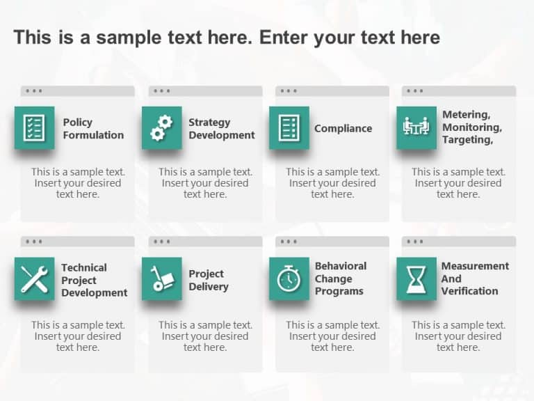 Workstream Project Phase Plan PowerPoint Template SlideUpLift