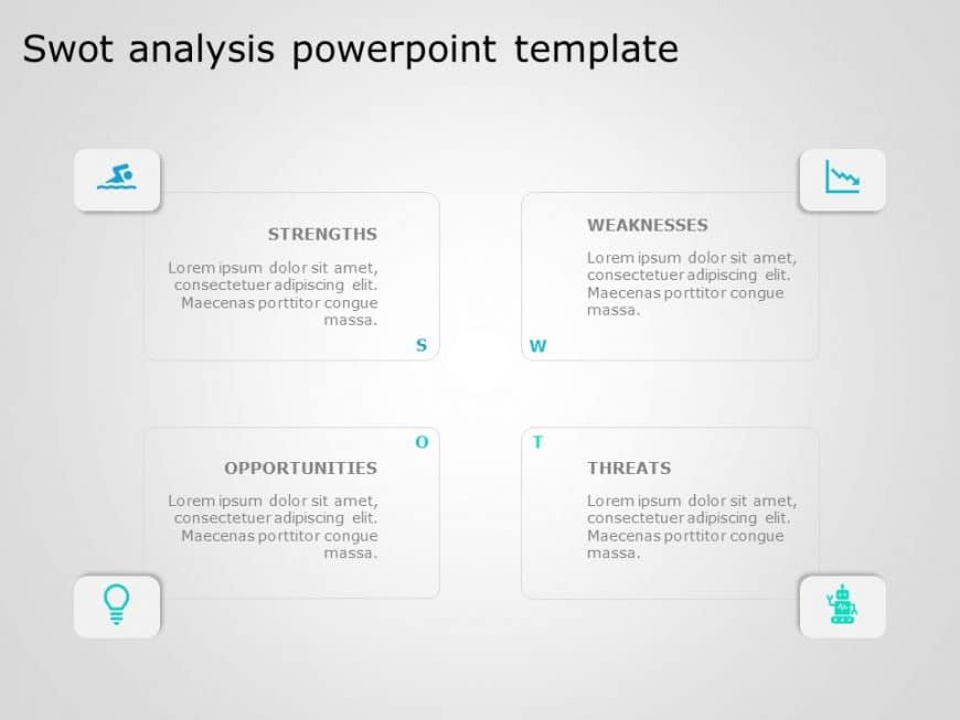 SWOT Analysis PowerPoint Template 18 | SWOT Analysis PowerPoint ...