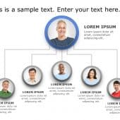 Company Org Chart PowerPoint Template