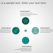 4 P's Marketing PowerPoint Template