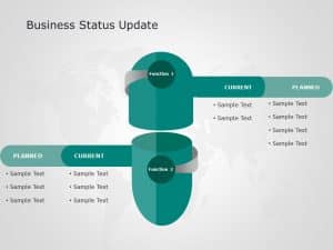 Status Update PowerPoint Template | SlideUpLift