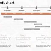 Task Completion Status PowerPoint Template